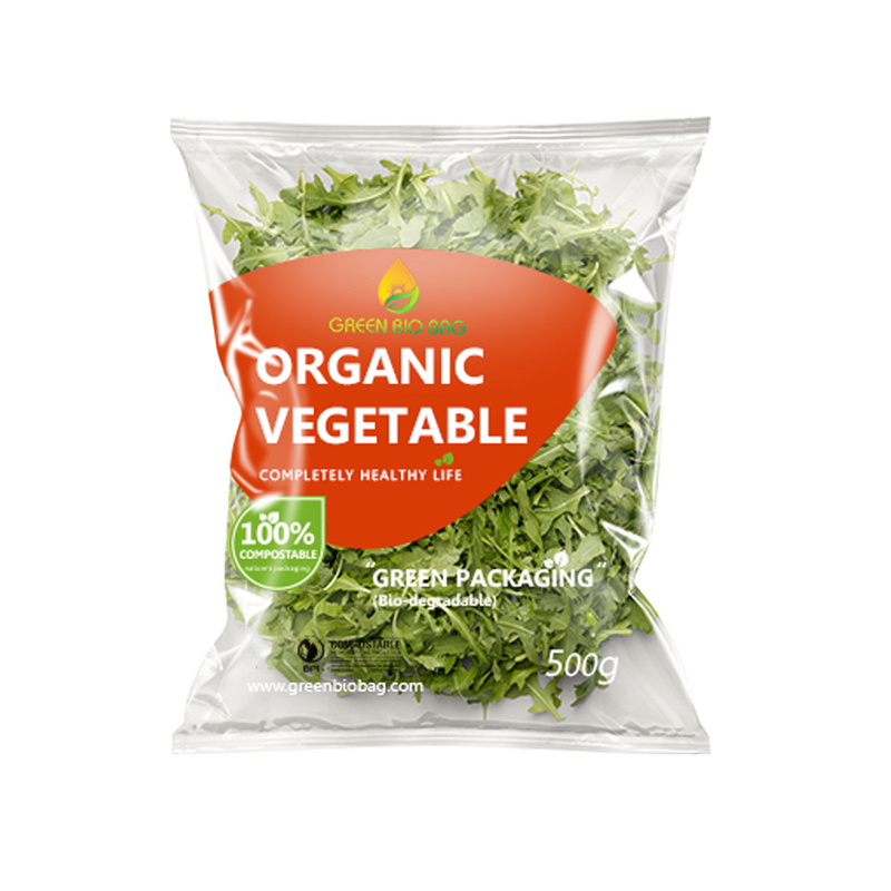 Eco Friendly Clear Biodegradable Compostable Salad Packaging Bags - Buy ...