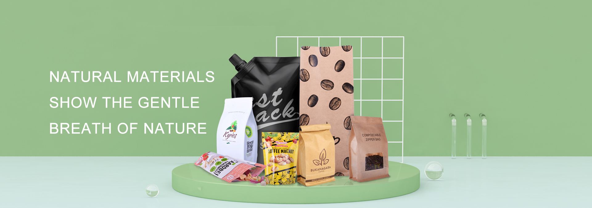 Compostable Bag , Recyclable Bag, Sustainable Packaging, Biodegradable ...